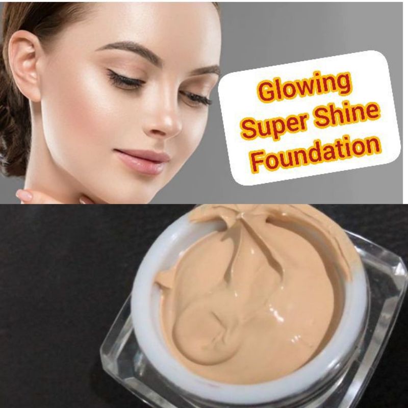 oem Viral tiktok Glowing super shine foundation | Shopee Malaysia