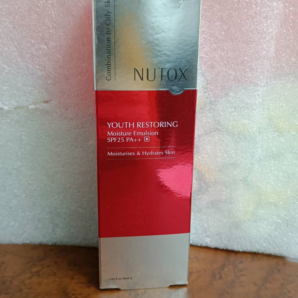 Nutox Youth Restoring Moisture Emulsion SPF25 PA++(50ml) | Shopee Malaysia