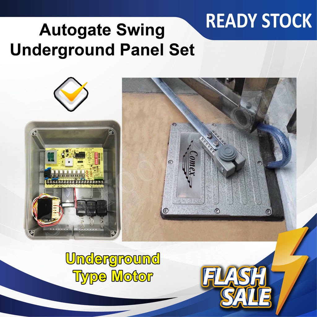 Autogate Swing Underground Panel Set | Shopee Malaysia