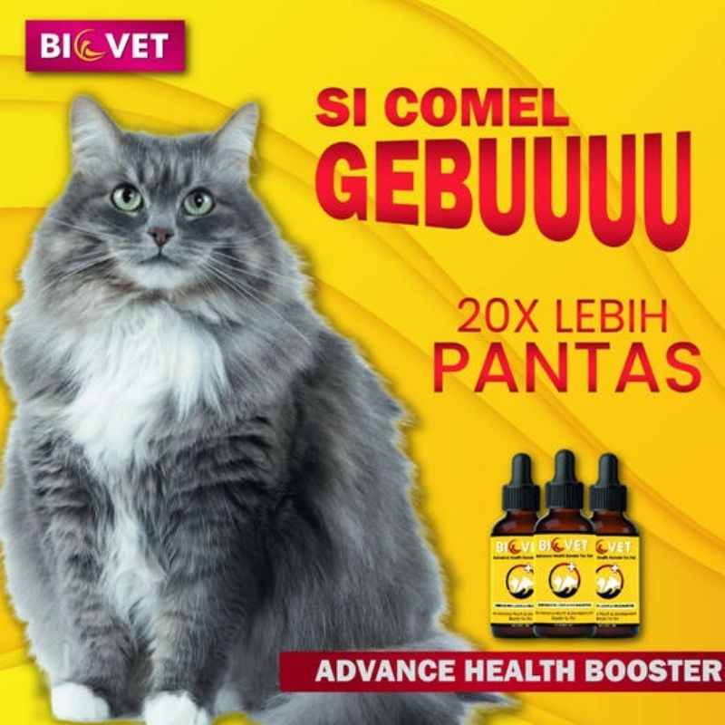 BIOVET ORIGINAL VITAMIN KUCING ADVANCE IMMUNE HEALTH BOOSTER 30ML | Shopee Malaysia