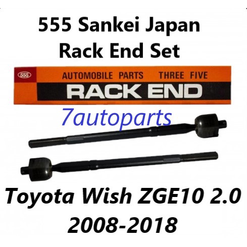 100% Original 555 Sankei Japan - TOYOTA WISH 2.0 ZGE20 2008~2018 Rack ...