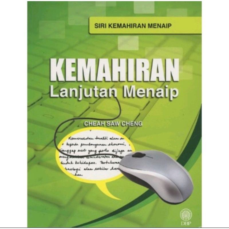 Kemahiran Lanjutan Menaip (DBP) | Shopee Malaysia