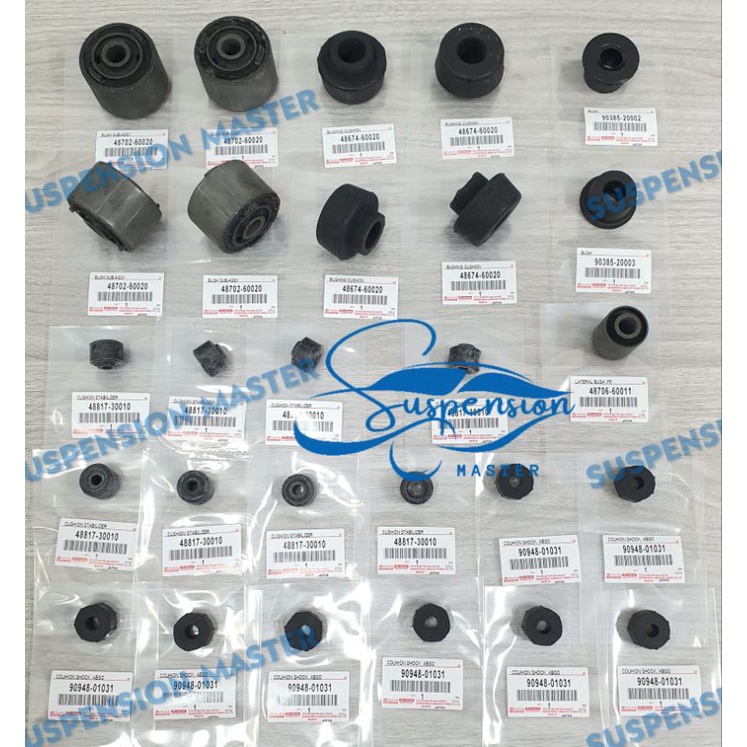 FRONT LEADING ARM BUSH/CUSHION/STABILIZER CUSHION/LATERAL CONTROL ROD ...