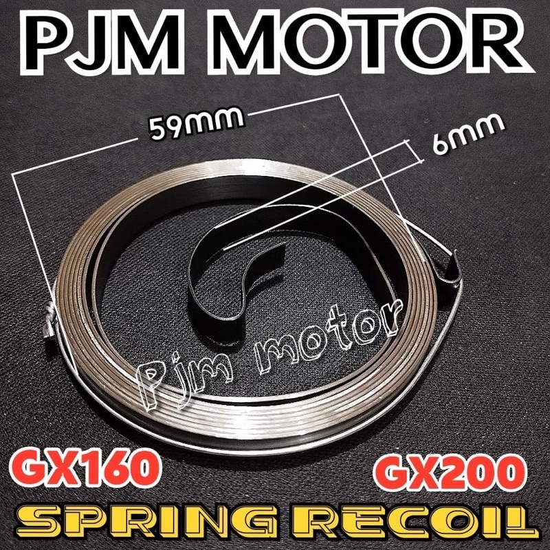 MESIN Spring Recoil engine crank Spring honda gx160 gx200 Gx220 Genset ...