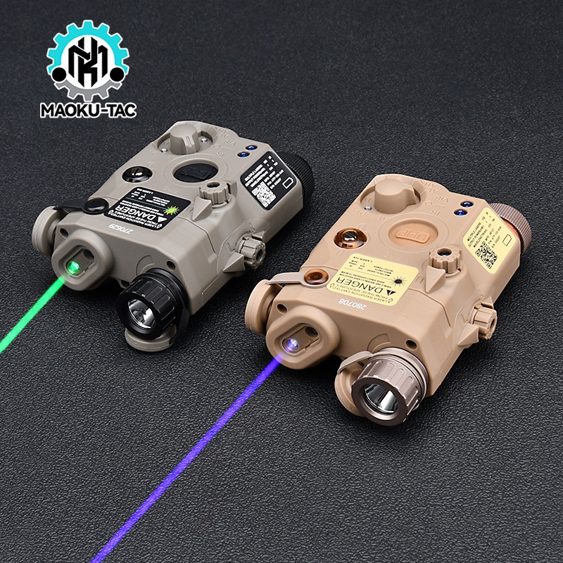 Tactical Equipment Outdoor Tactical PEQ-15 Red/Green Laser Indicator IR ...
