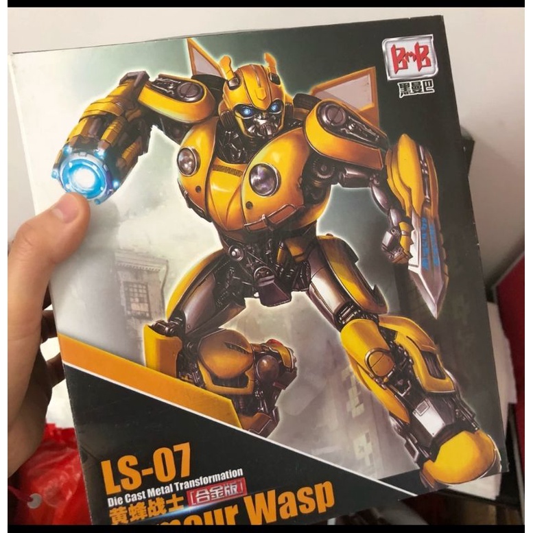 BlackMamba - Bumblebee LS07 (17cm of height)(rare earlier BMB version ...