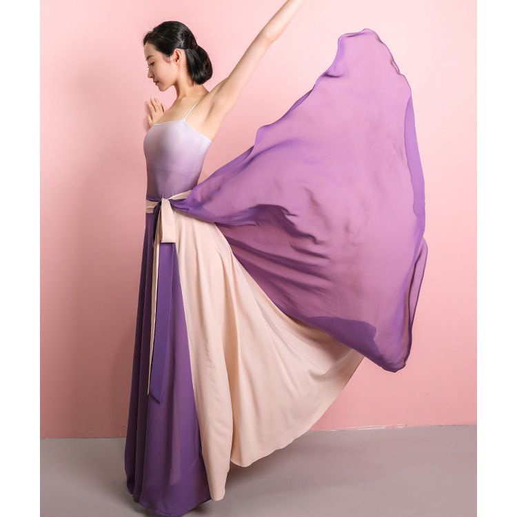 720 degrees full-skirted dress wear double color on both sides the ...