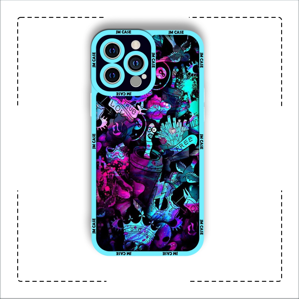 Jmcase Doodle Art Pop Art Mass Art Square Edge iphone Case 7/7plus/8 ...