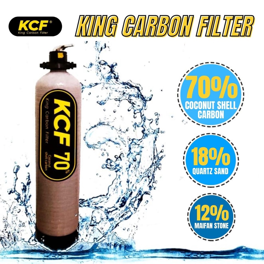 King Carbon Filter KCF70 360 Tons Water Filtering Sand And Soil Water ...