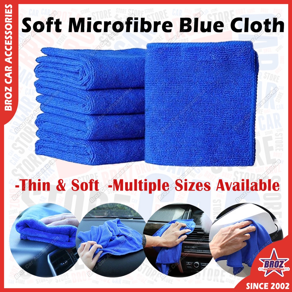 Soft Absorbent Wash Cloth Car Auto Care Microfiber Cleaning Towels ...