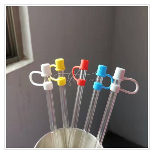 [Ready Stock] Silicone Straw Cap / Reusable Drinking Straw Cap Cover ...
