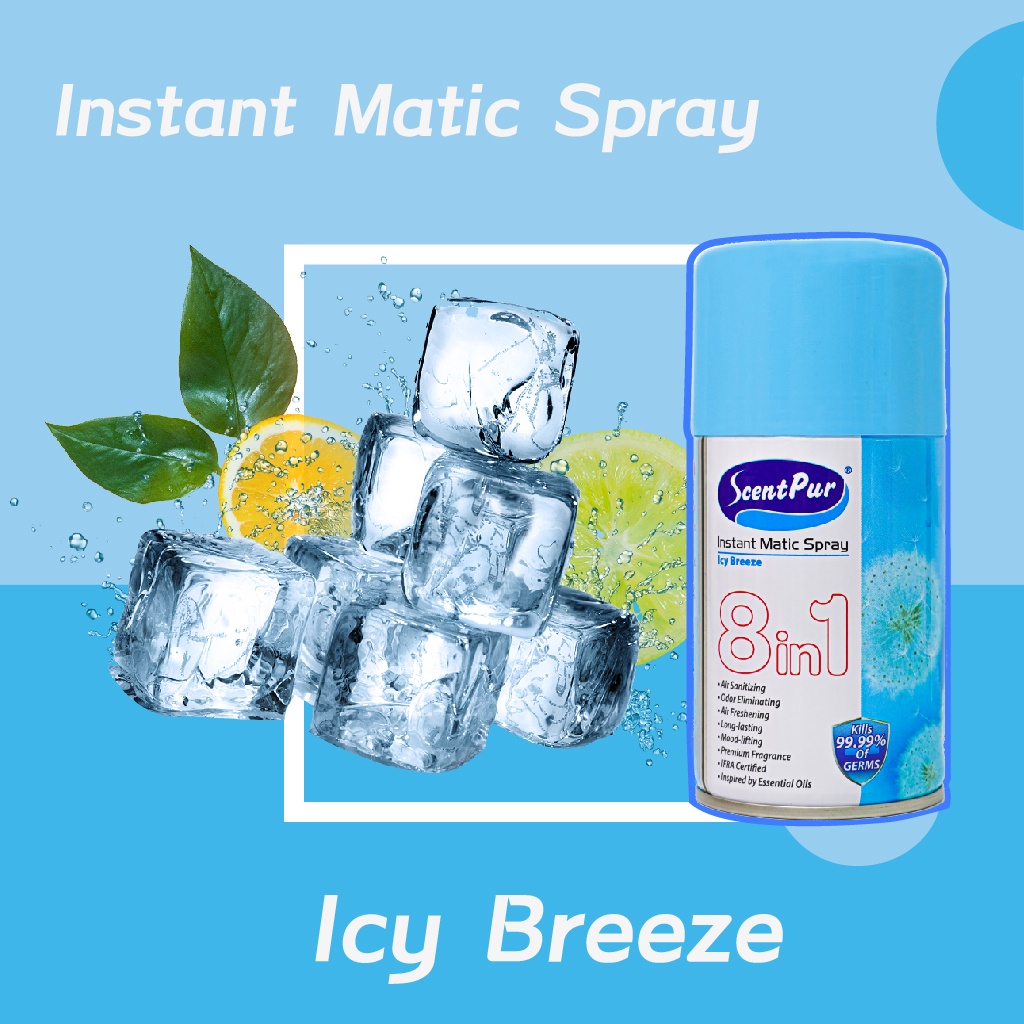 ScentPur 8 In 1 Instant Matic Spray Instant Matic Spray Air Freshener ...