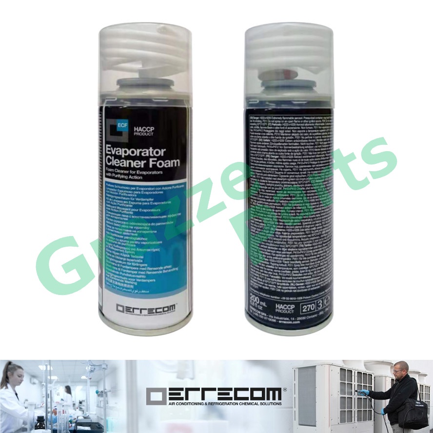(200ml) 100% Errecom Made In Italy Evaporator Cleaner Foam Aircond Air ...