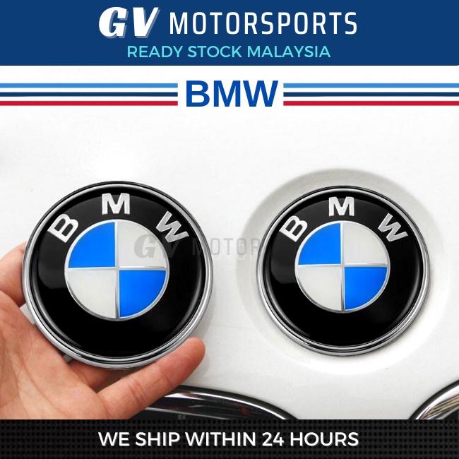 READY STOCK BMW Logo Emblem Rim Cap Cover For X1 X3 X4 X5 X6 3 5 6 7 ...