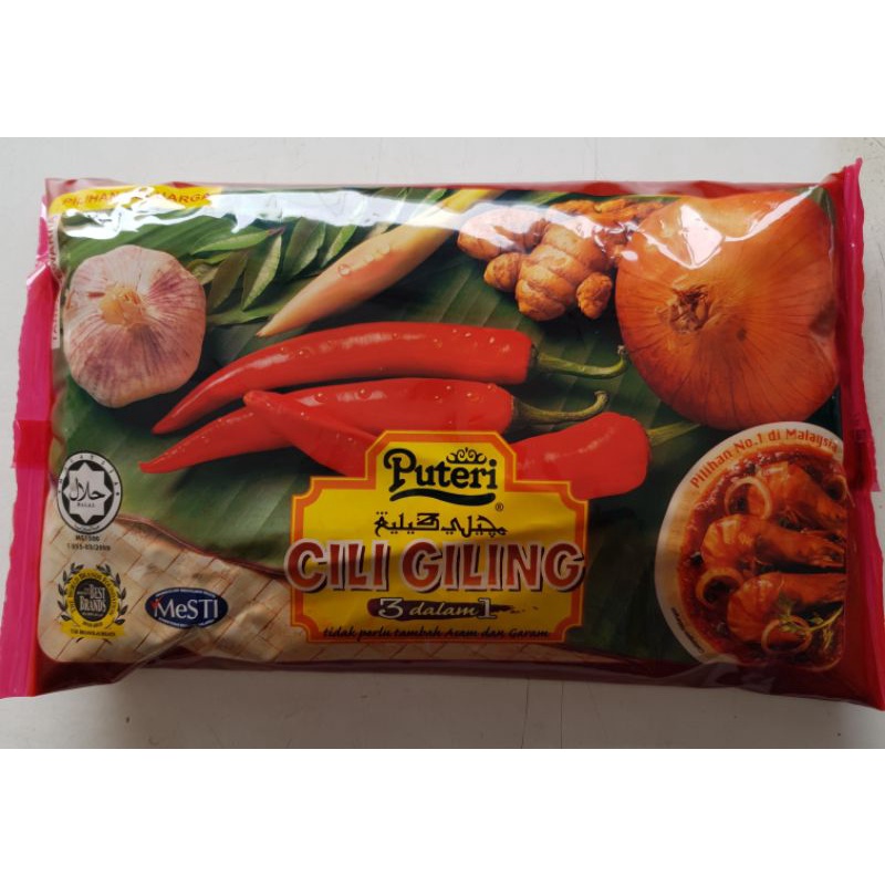 Cili Giling Puteri 800grm | Shopee Malaysia