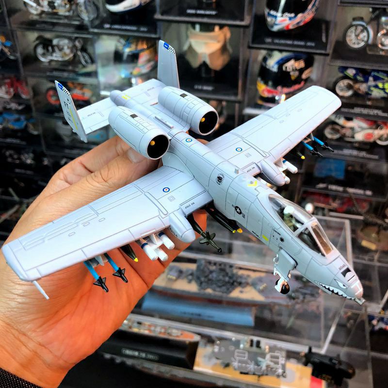TOP 1 US A-10 Thunderbolt ll 1/100 Diecast display model Tank Killer ...