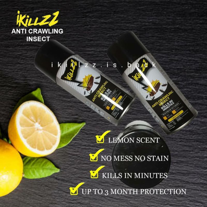 IKILLZZ SPRAY PEMBUNUH LIPAS DALAM KERETA PEST CONTROL REPELLENT ...