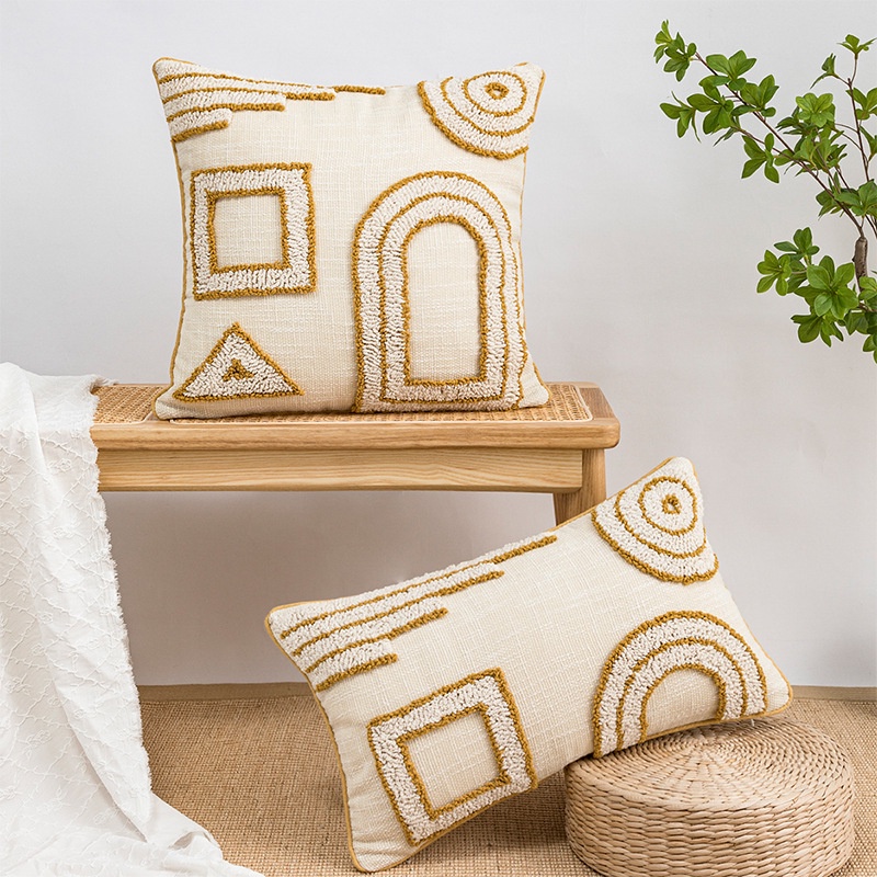 High Quality Cotton Linen Pillow Cover Cushion Cover Sofa Cover ...