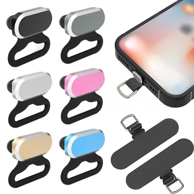 Cell Phone Interface Protection Plug Anti-loss Cell Phone Clip Piece ...