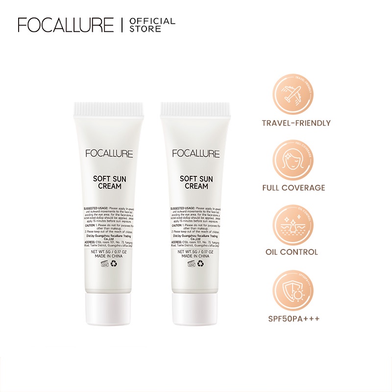 FOCALLURE #AmberGold 4-in-1 Intensive Defense Sunscreen Gel Sample ...