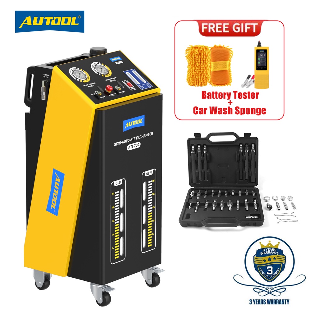 AUTOOL【Sea Shipping】Exchanger Transmission Oil Change Machine ...