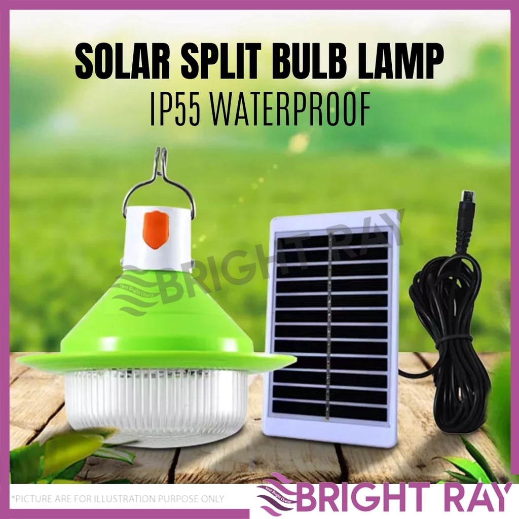 Tent Lamp Camping Lampu Solar Outdoor Waterproof IP55 Camping Light ...
