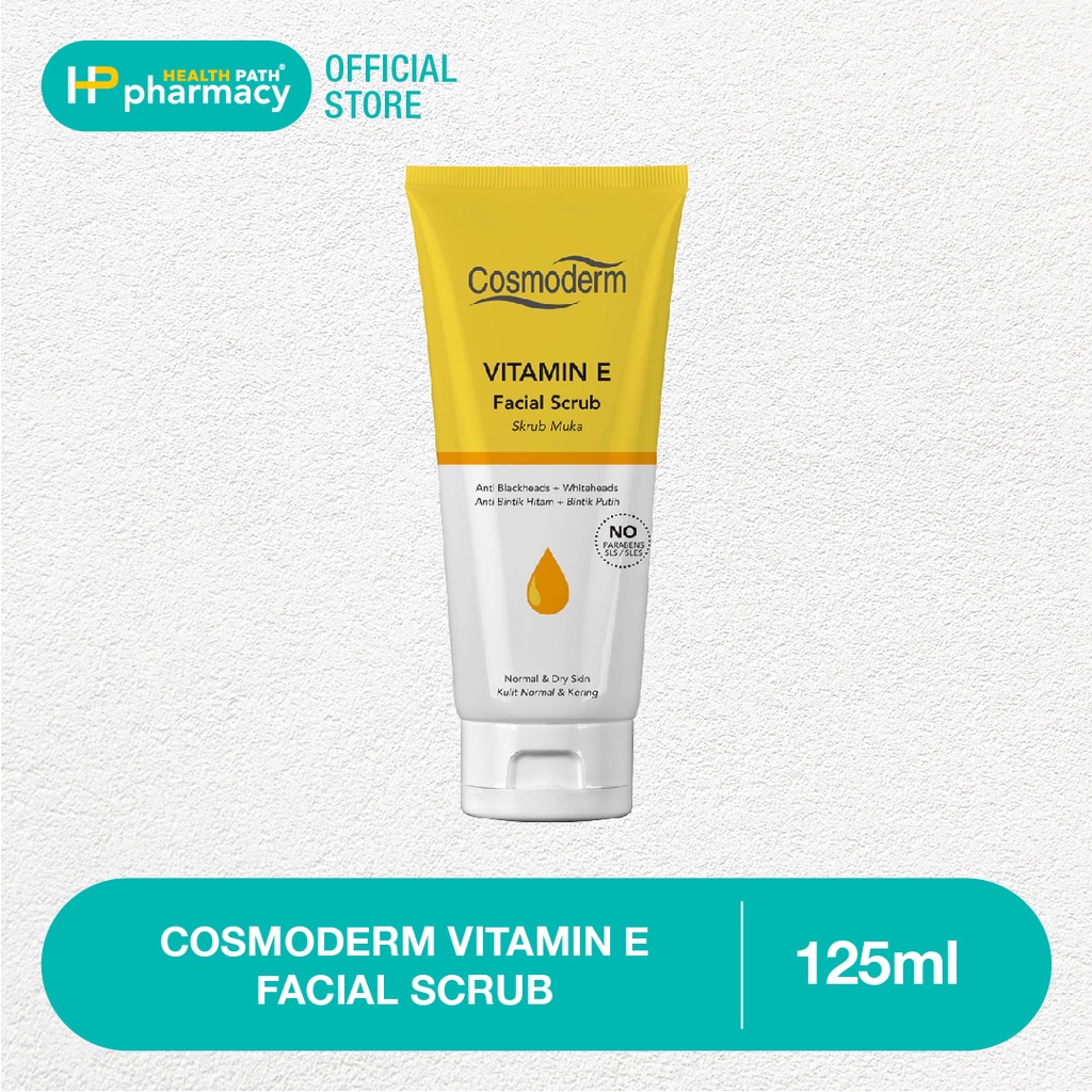 Cosmoderm Vitamin E Facial Scrub (125ml) | Shopee Malaysia
