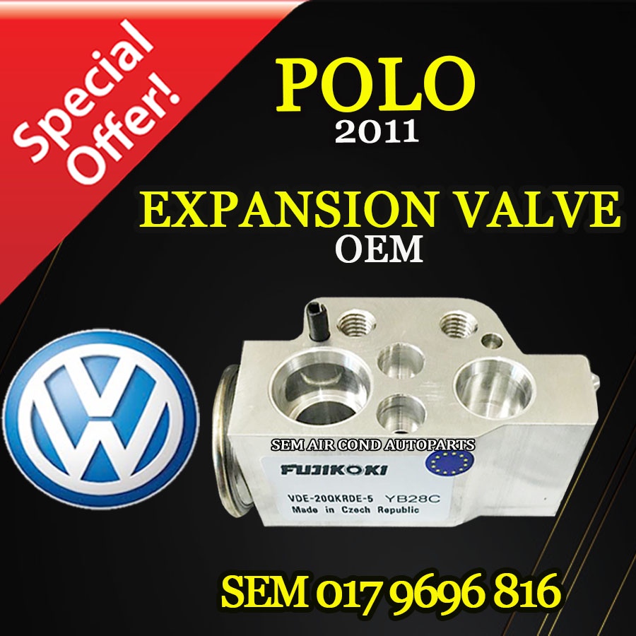 VOLKSWAGEN POLO FUJIKOKI NEW EXPENSION VALVE/ EXPANSION VALVE (CAR ...