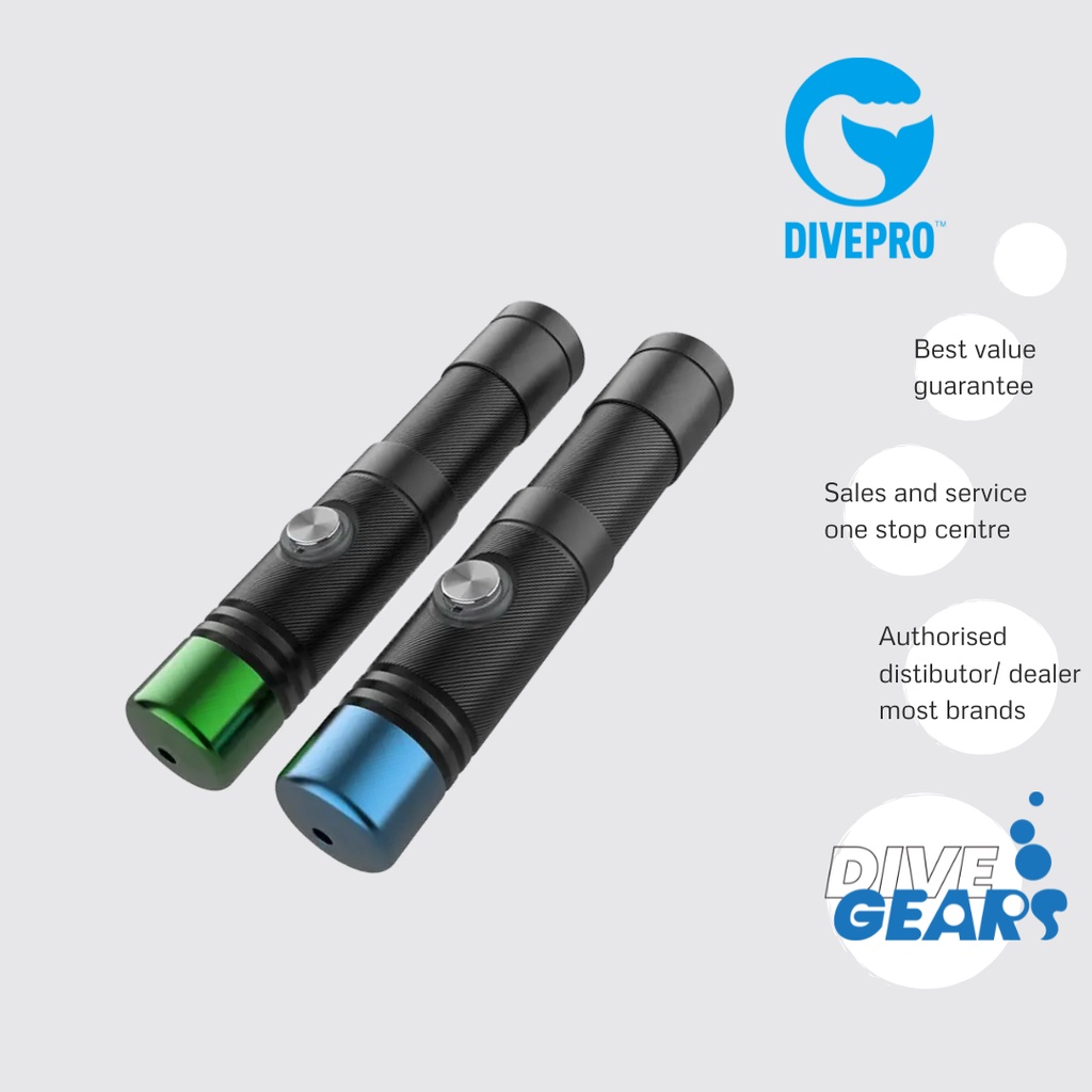 Divepro L6 Underwater Laser Pointer Scuba Diving Snorkeling Freediving | Shopee Malaysia