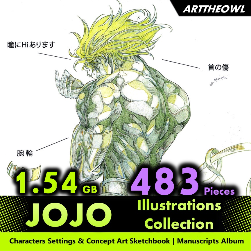 🔥 Digital Illustration Art - JOJO🔥 Anime Figure | CG Art Digital ...