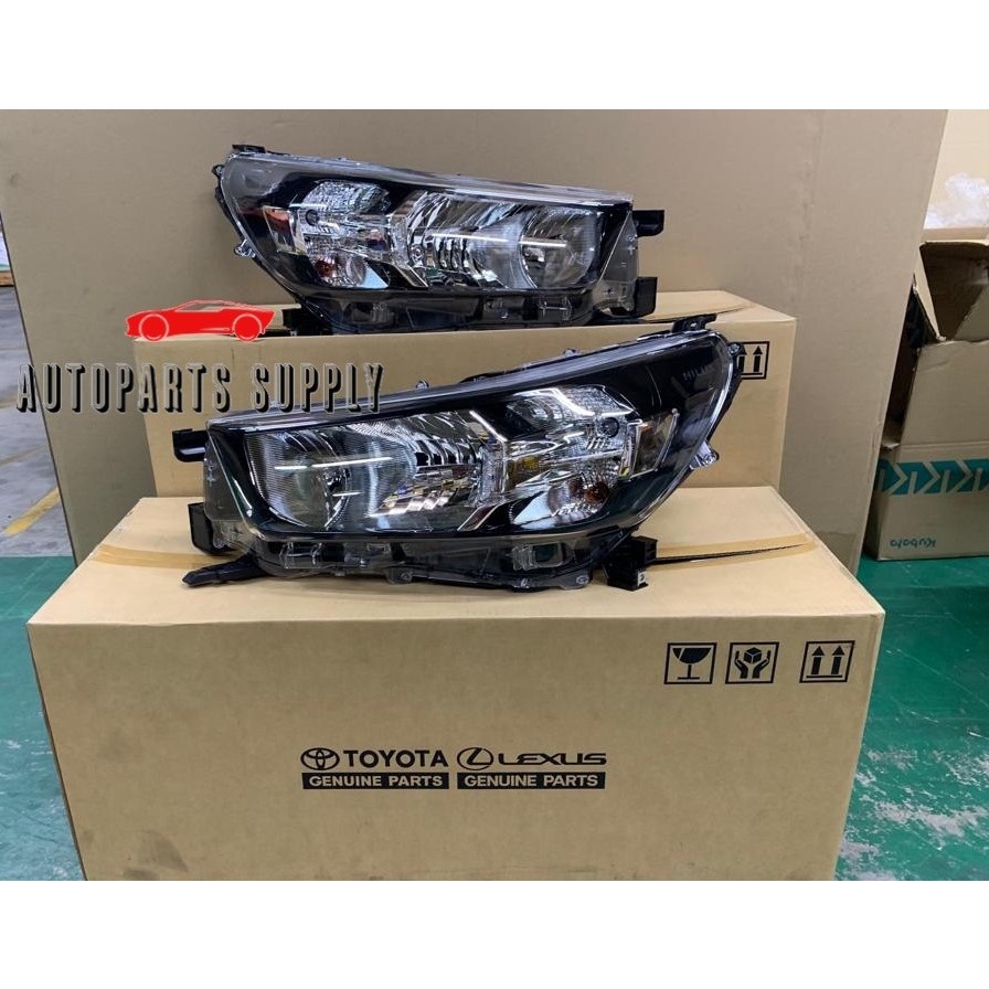 ORIGINAL TOYOTA HILUX REVO 2.4E 2020 - 2023 GUN125 GUN126 HEAD LAMP RH ...