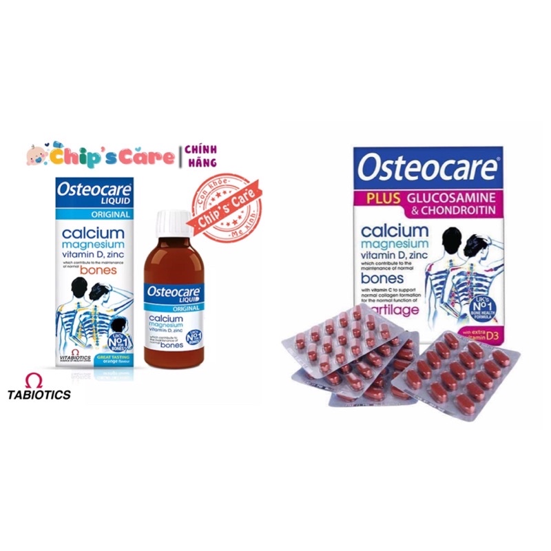 Osteocare Calcium (liquid, effervescent or glucosamine integrated ...