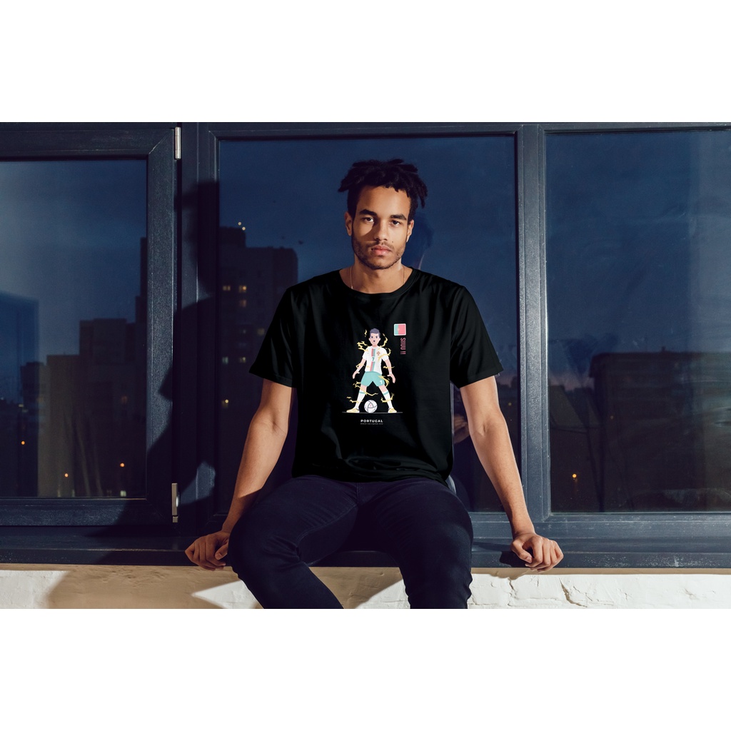 T-shirt CR7 Cristiano Ronaldo Siuuu Portugal World Cup 2022 Tshirt | Shopee Malaysia