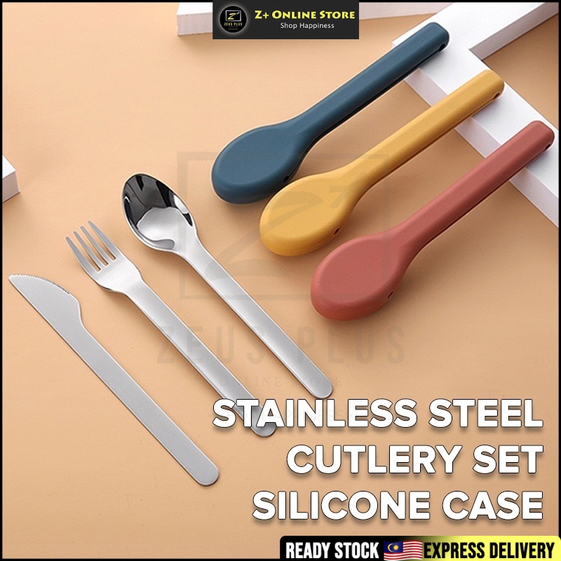 ZPLUS Stainless Steel 304 Travel Pocket Cutlery Set Utensil Set with ...