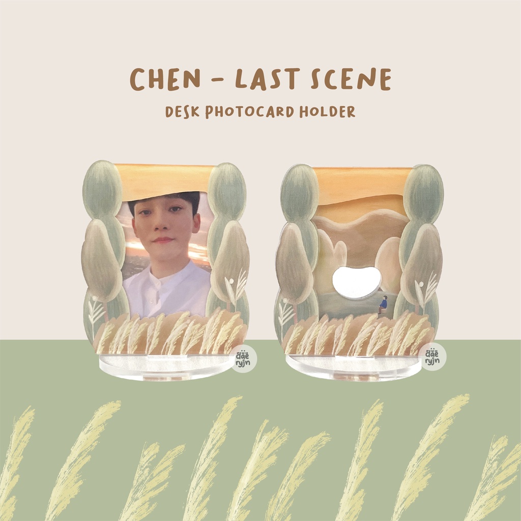 Chen Last Scene Desk Photocard Holder (Acrylic) | Shopee Malaysia
