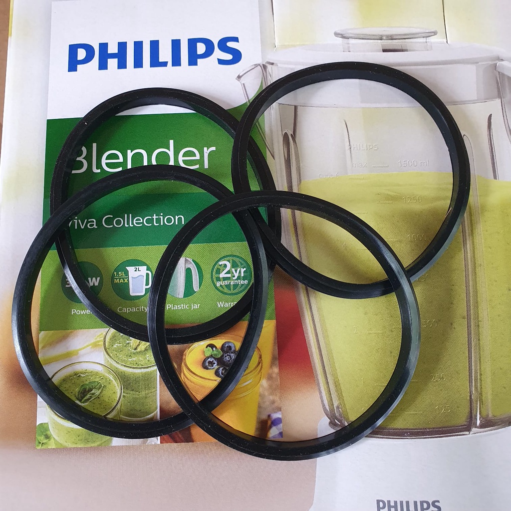 Original Leak-Proof Rubber Seal for Spice Blender HR 2115,2116 | Shopee ...