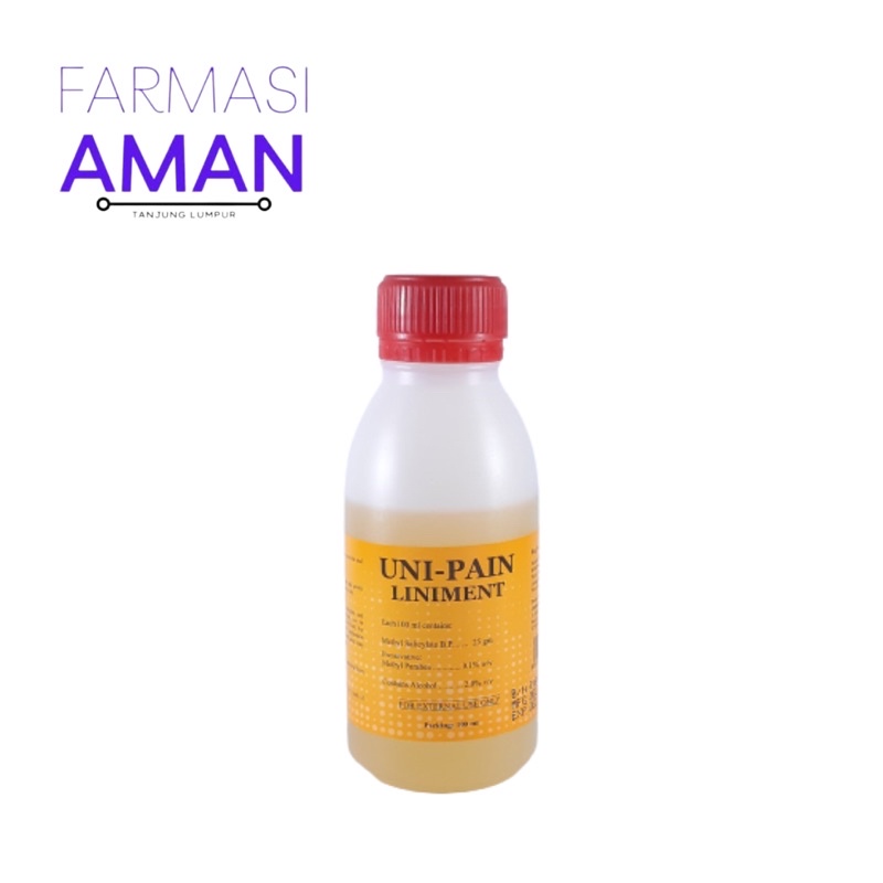 Uni-Pain Liniment 100ml | Shopee Malaysia