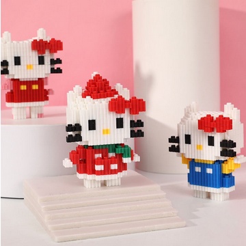Nano block mini hello kitty series building block Children's ...