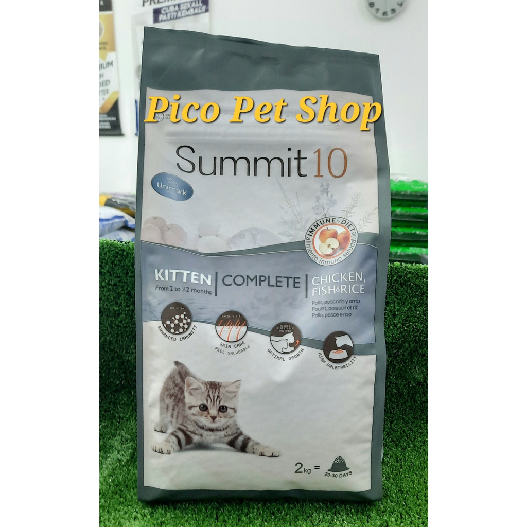 SUMMIT 10 KITTEN COMPLETE (2KG) | Shopee Malaysia