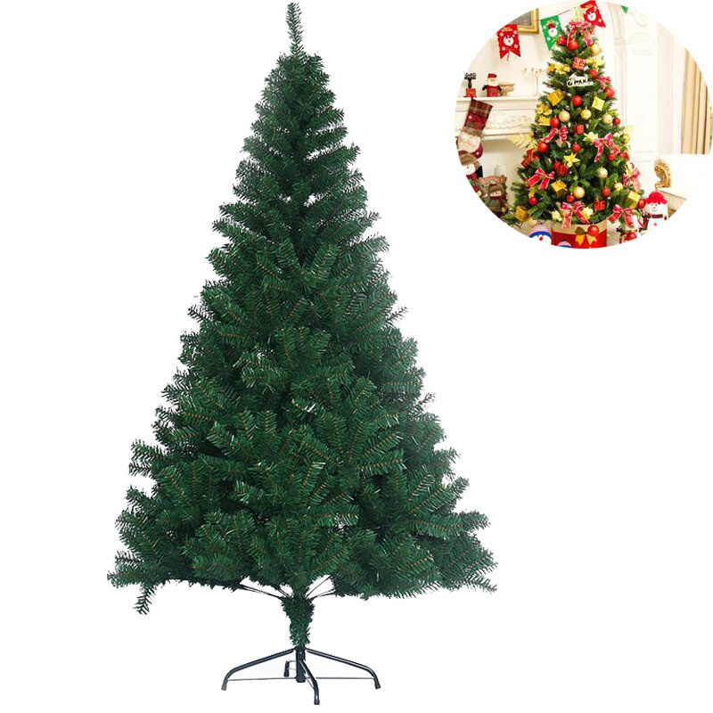 60/90CM Artificial Christmas Tree With Iron Base New Year Gifts Xmas ...