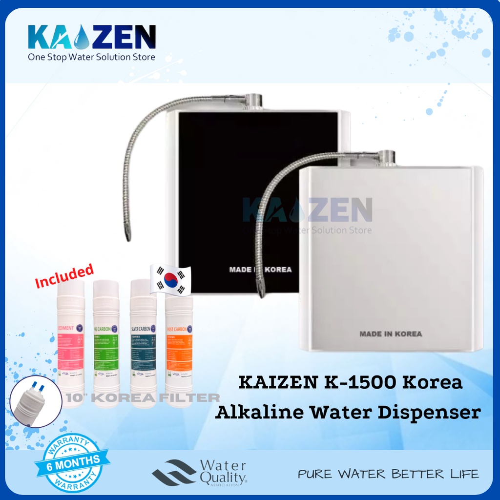 KAIZEN K-1500 Korea Alkaline Water Dispenser With 10" Korea Filters ...