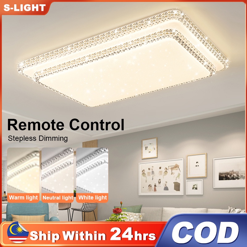 Square Bedroom Lamps Modern Led Ceiling Light 220V led Ceiling Lamp ...