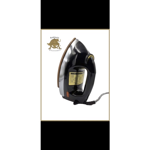 gold aisa Ga-394 Electric Dry Iron / Seterika 2kg | Shopee Malaysia