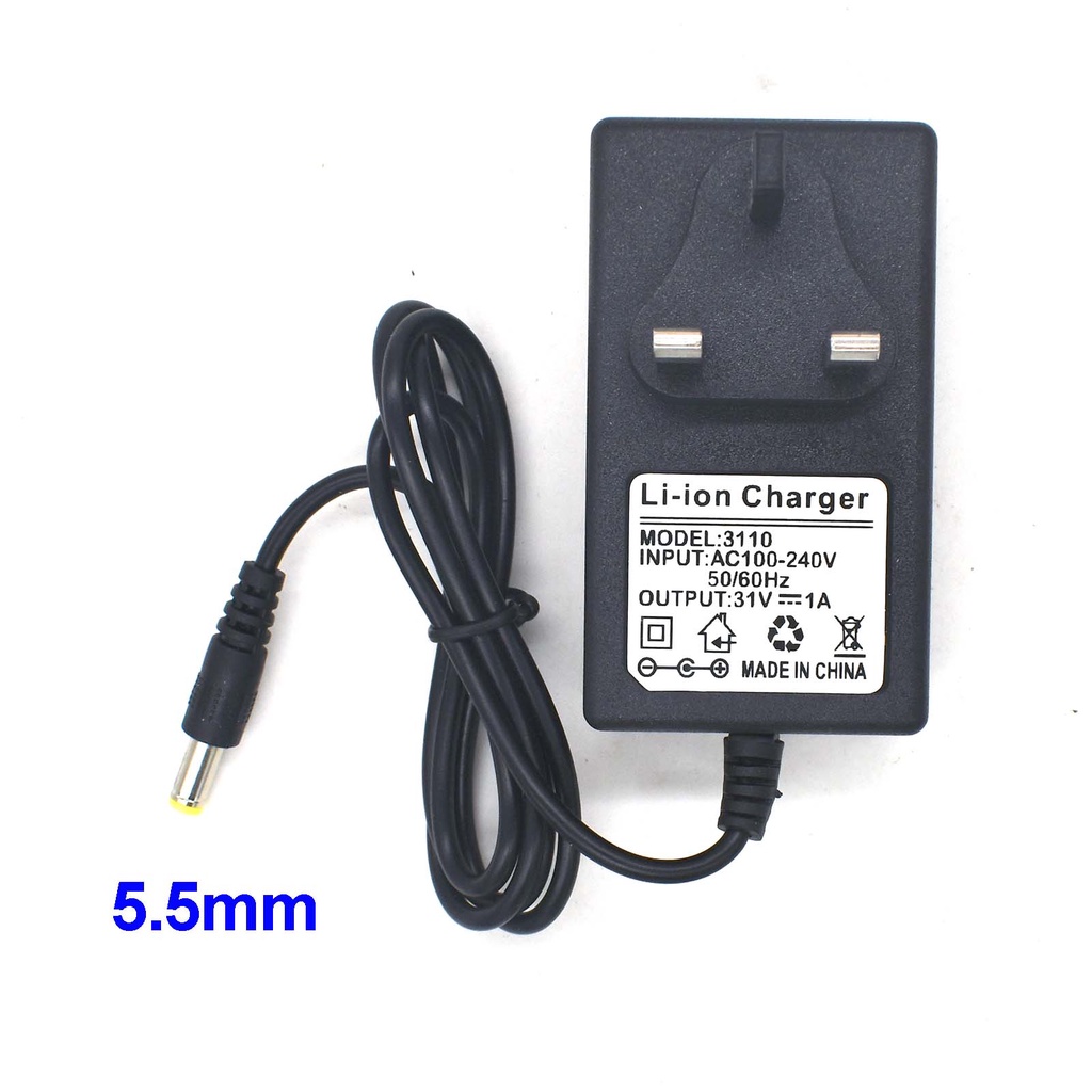 AC Adapter DC 31V 1A 500mA Charger Vacuum Charger 31.5v 32V 0.5A 1000mA ...