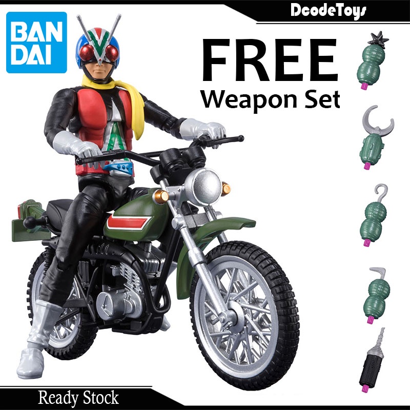 Bandai SHODO X-11 Kamen Rider Riderman Bike rider man (Shokugan / Candy ...