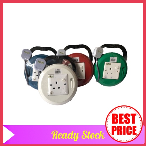 [LOCAL READY STOCKS] SIRIM APPROVED Extension Socket 5 Yard 5 Meter ...