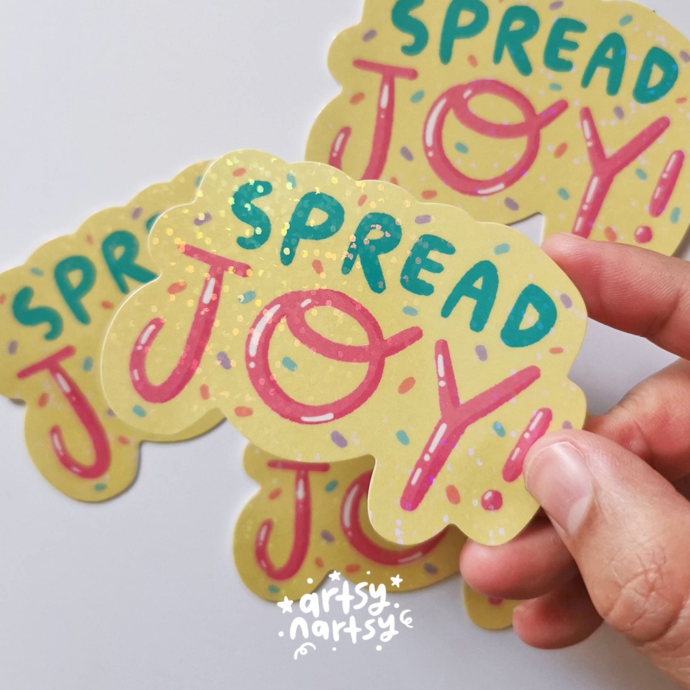 Waterproof/Vinyl Sticker Flake - Positive Vibes | Shopee Malaysia