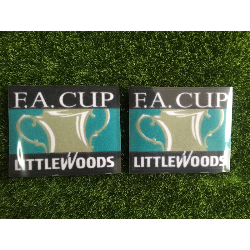 FA CUP Patch littlewoods badge Heat Transfer Iron On Soccer Parches ...