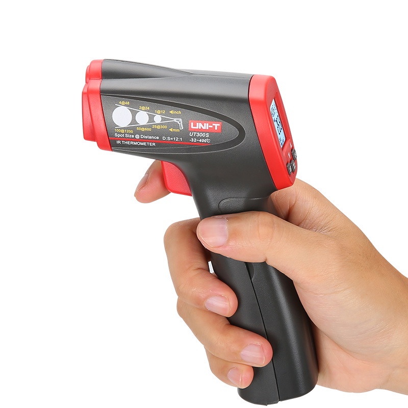 UNI-T Dual Display UT300S Infrared Thermometer, Temp.: -32°C～400°C; -25 ...