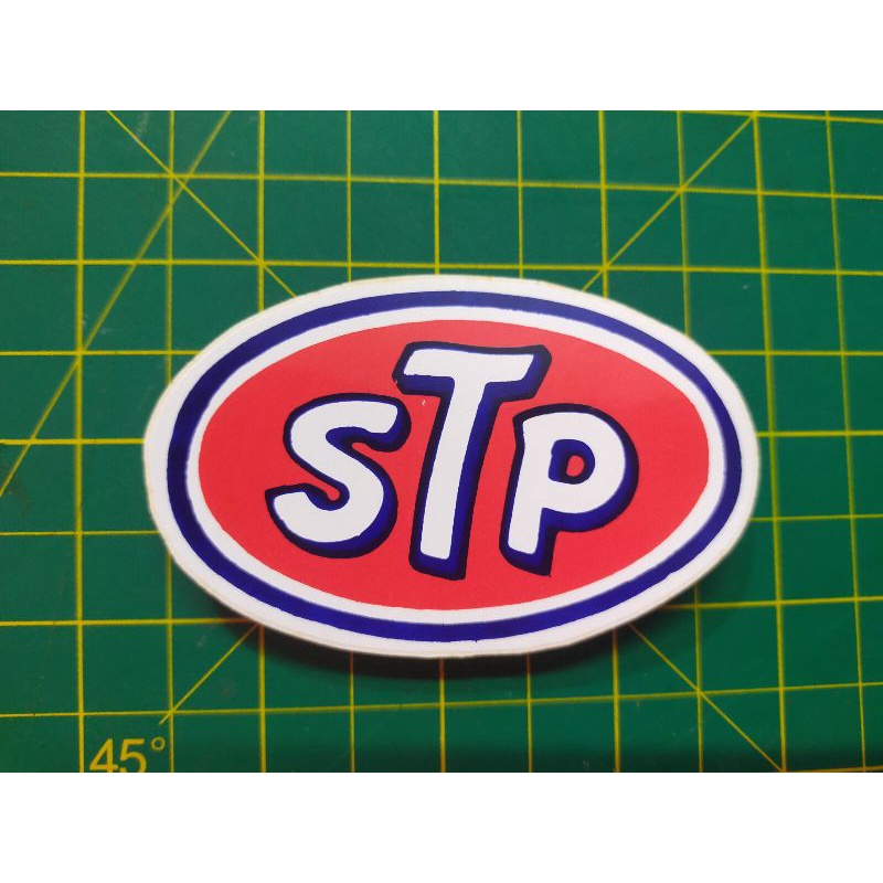 Sticker pemotoran STP yamaha RXZ honda EX5 Kawasaki GTO AR 125 | Shopee ...